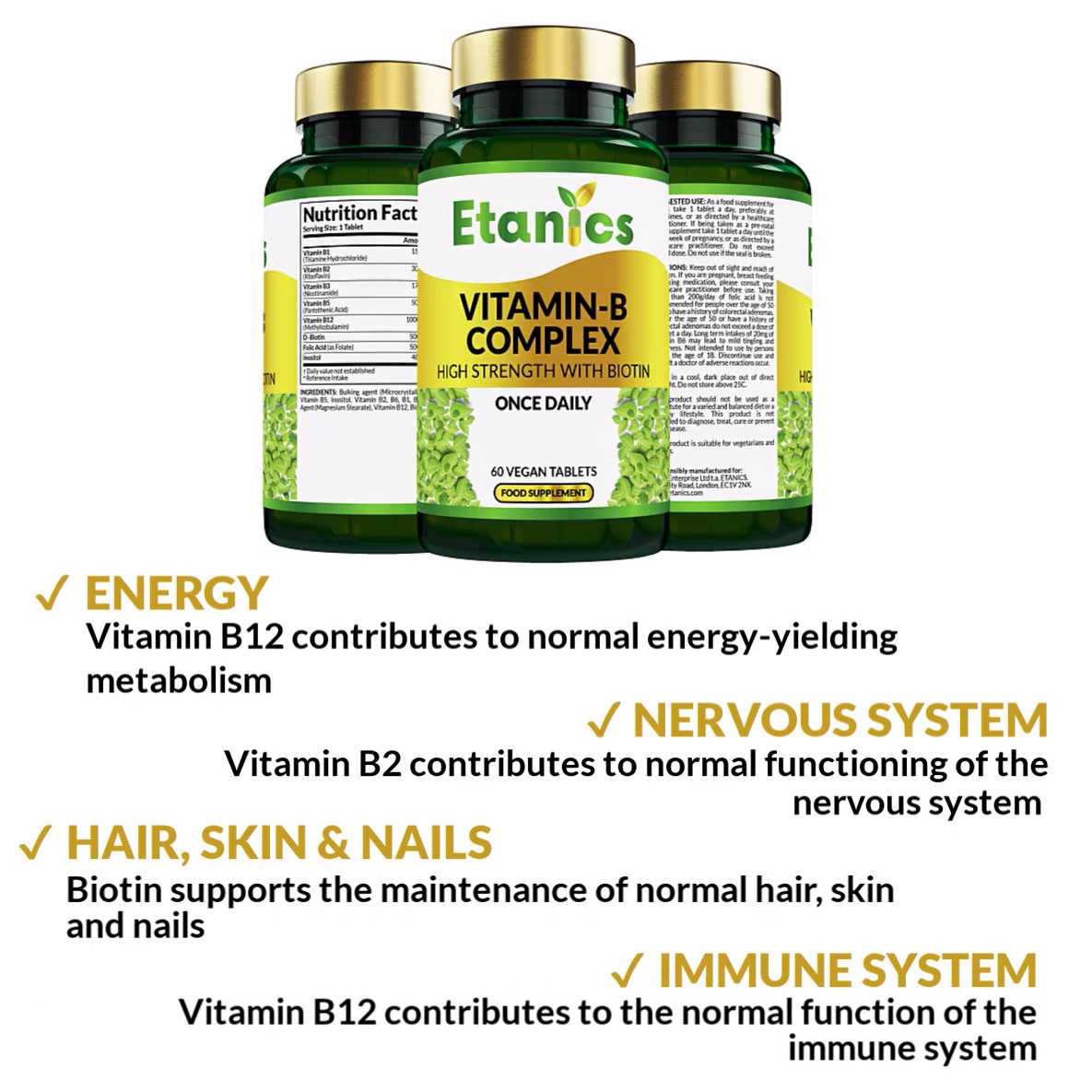 Vitamin-B Complex - Etanics